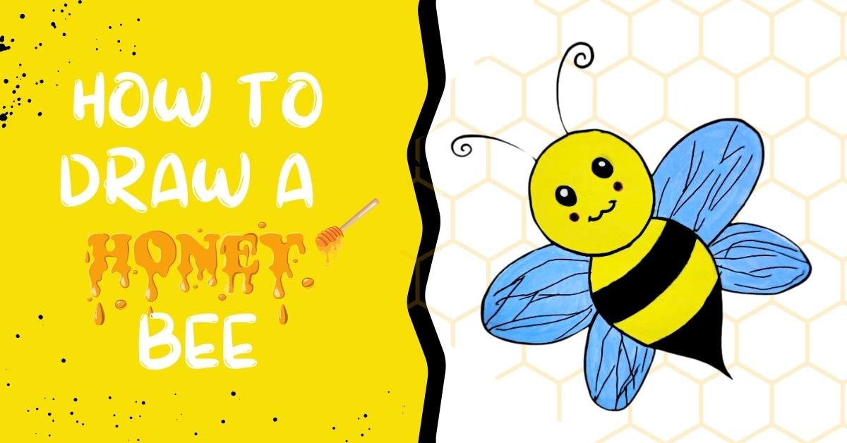 Drawing of a Bee - Artwithlifestyle